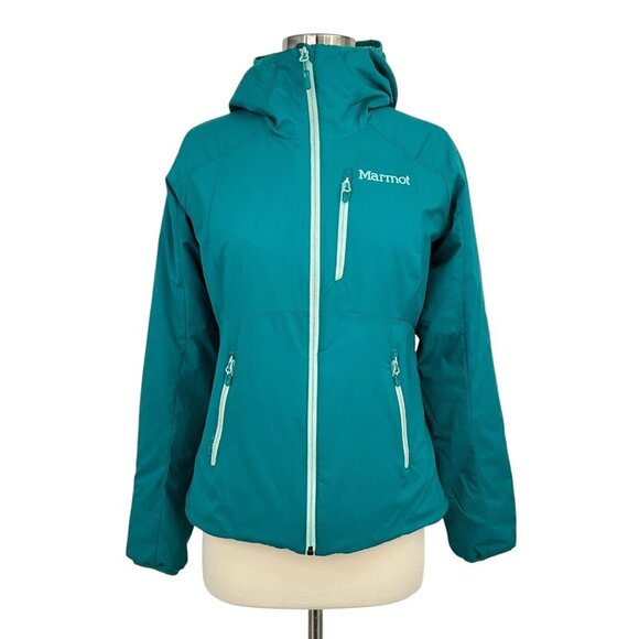 Marmot | Jackets & Coats | Marmot Insulated Hooded Jacket Size S Blue ...